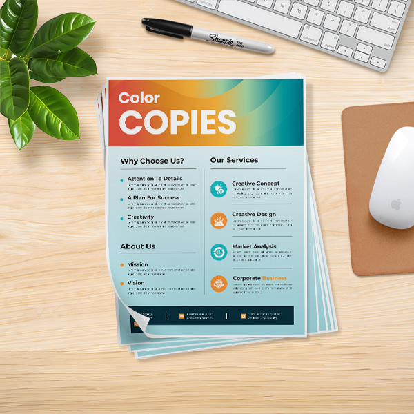 Cheap 20lb Bond Color Copies | We Print Copies With Attractive Eye ...